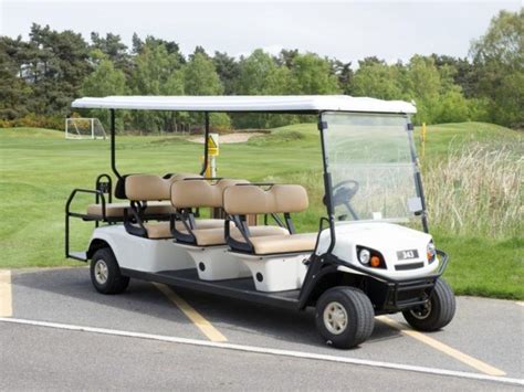 Club Car® Shuttle 8 Passenger Saddleback Golf Cars