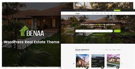 benaa real estate wordpress theme by g5theme themeforest