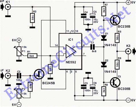 Am Modulator And 50w Rf Output Stage Eeweb