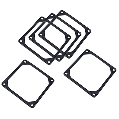 Ckepdyeh 10pcs 120mm Anti Vibration Silicon Fan Gasket Noise Reducing