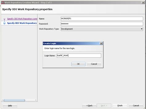 Creation Of Master And Work Repository In Odi 12c And Odi 11g