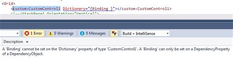 C Using Bindings For Dependency Property Xaml Stack Overflow