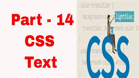 Css Text In Tamil Css Tutorial In Tamil Part 14 Youtube
