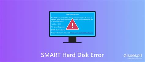Main Causes Of The Smart Hard Disk Error And Proven Fixes