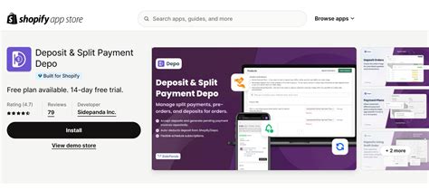 how to accept shopify split payments ecomposer