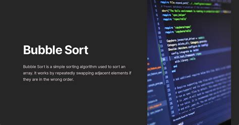 Bubble Sort