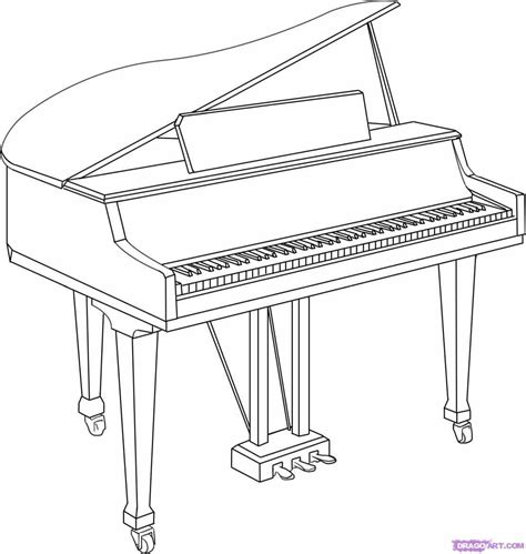 Piano Drawing