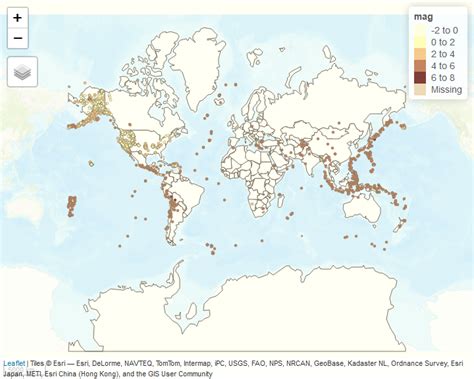 Earthquake Analysis Visualizing Data On Maps DataScience