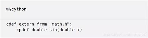 Python学习教程:用cython加速python代码,快到你想不到 灰信网(软件开发博客聚合) Python学习教程:用cython加速python代码,快到你想不到 灰信网(软件开发博客聚合)