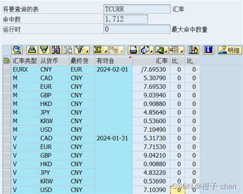 sap fico 货币汇率转换 sap 汇率换算 csdn博客