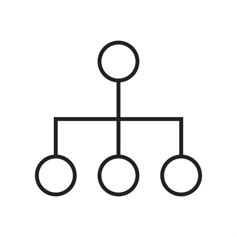 Hierarchy Line Icon 13633869 Vector Art At Vecteezy