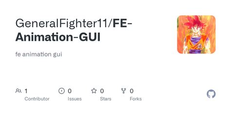 GitHub GeneralFighter FE Animation GUI Fe Animation Gui