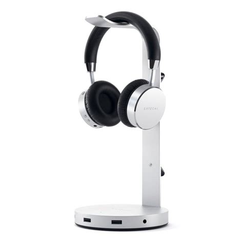 Satechi Aluminum Headphone Stand Hub Xcite Kuwait