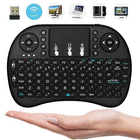 Mini Touch Pad Wireless Keyboard Touch Pad Mouse Mini I GHZ Mini Wireless Keyboard Touchpad