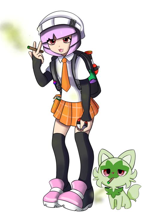 Pokemon Scarlet Oc By Hopelessmizuki On Newgrounds