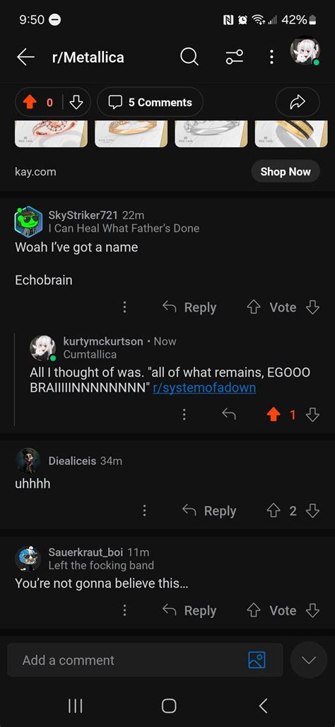 Weve Made It To Other Subs R Systemofadown