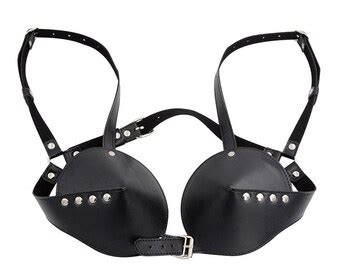 Bondage Bra Etsy
