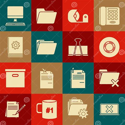 Set Laptop And Cross Mark On Screen Delete Folder Scotch Document User Manual Computer