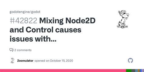 Mixing Node2d And Control Causes Issues With Setastoplevel · Issue