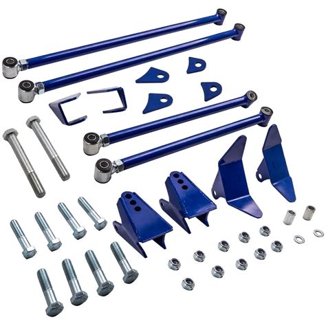 Maxpeedingrods Triangulated 4 Link Kit Suspension Drag For Chevrolet