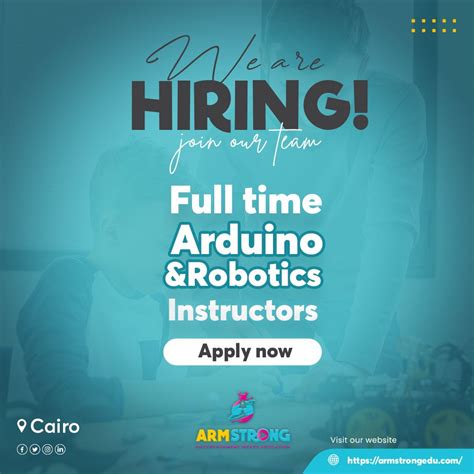 Title Full Time Arduino Robotics Instructor Fluent In English