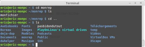 comment créer un répertoire en ligne de commande linux