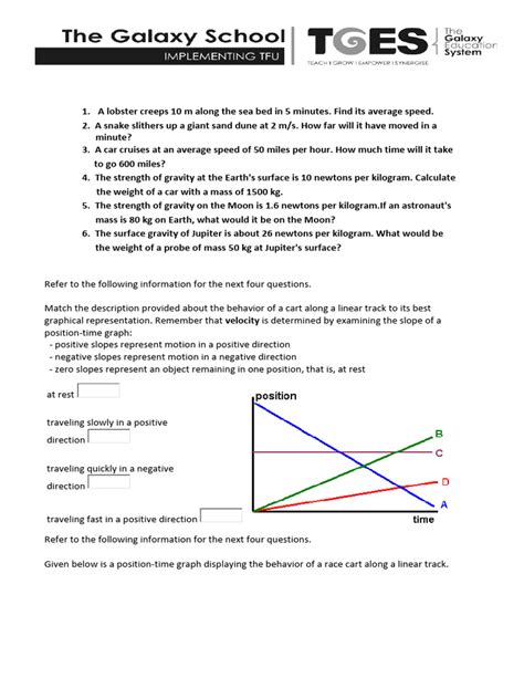 Speeddistanceandtimenumericalsforgrade7 Pdf Speed Velocity