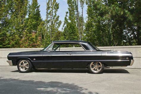 1964 Chevrolet Impala Ss Custom 2 Door Hardtop Side Profile 132863