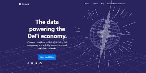 Getting Started With Covalent Defi Blockchain Dapps Data Api