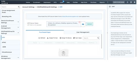 Configure SureMDM Agent Installation Without Apple ID Through VPP Configure SureMDM Agent Installation Without Apple ID Through VPP