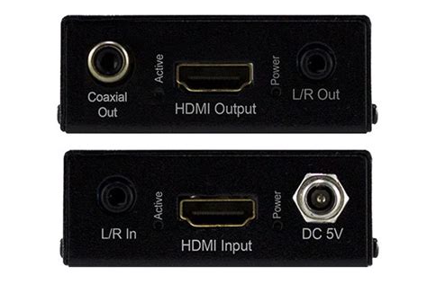 Blustream Hd11au Hdmi Audio Embedder De Embedder Extractor