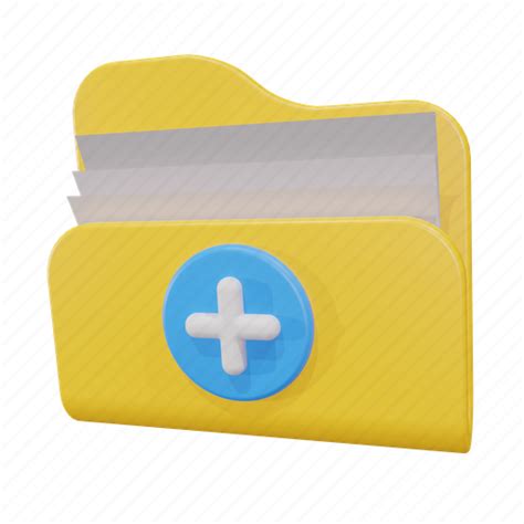 Add Folder File Create Document New Plus Icon Download On