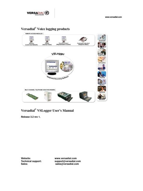 Versadial Vslogger Pdf File Transfer Protocol Installation