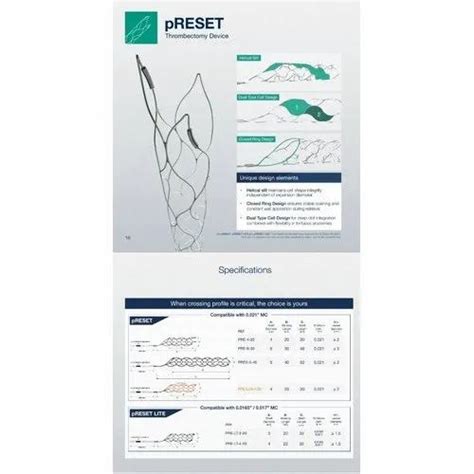 Thrombectomy Device Preset Thrombectomy Device Manufacturer From New Delhi