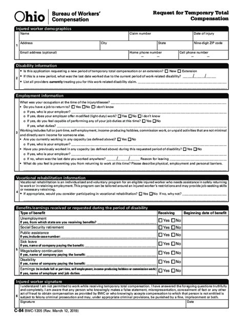 2019 2026 Form Oh C 84 Fill Online Printable Fillable Blank Pdffiller