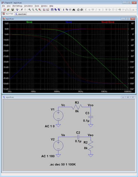 Analog Why Does This Unity Gain Transistor Phase Shifter Not Drop Its
