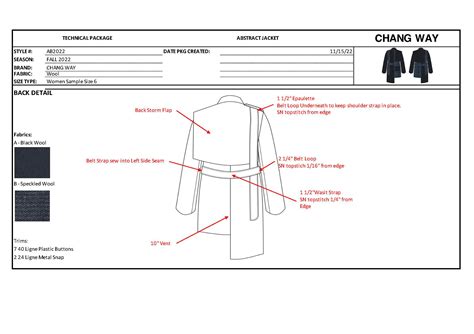 Abstract Jacket Tech Pack Behance