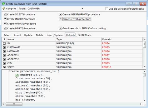 The Database Experts Doc Stored Procedure