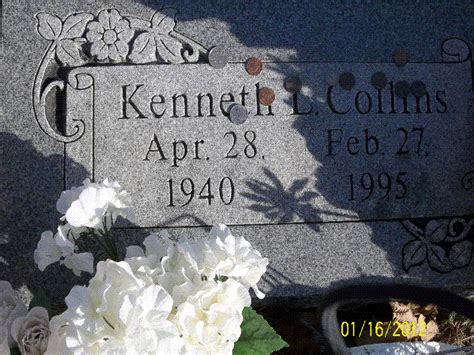 Kenneth Lester Collins 1940 1995 Find A Grave Memorial