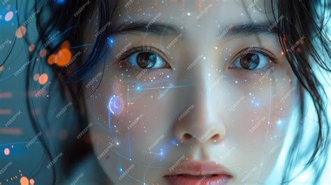 Premium Photo Network Concept Asian Woman In The Office Using A Gui