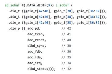Why Using Ad Iobuf And How Q A FPGA Reference Designs EngineerZone