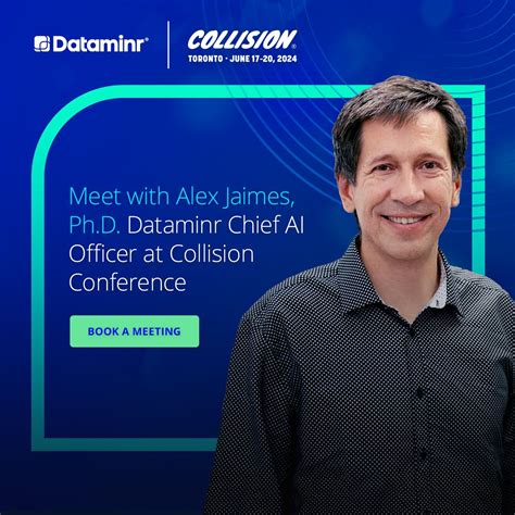Dataminr On Linkedin Our Chief Ai Officer Alex Jaimes Phd Will Be At Collision Conf As