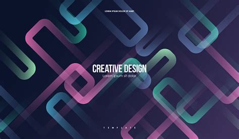 다채로운 기하학적 배경입니다 간단한 도형으로 최소한의 추상 템플릿입니다 웹 및 인쇄에 대 한 크리에이 티브 구성 Dj에 대한 스톡 벡터 아트 및 기타 이미지 Istock