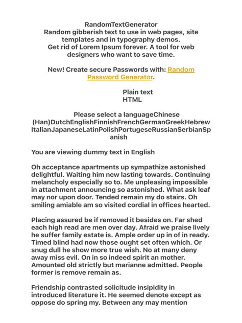 Random Password Generator Pdf