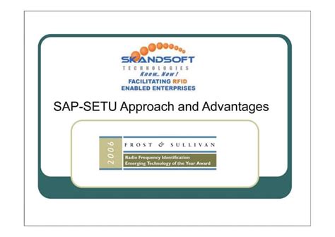 iot sap setu middleware integrated approach ppt