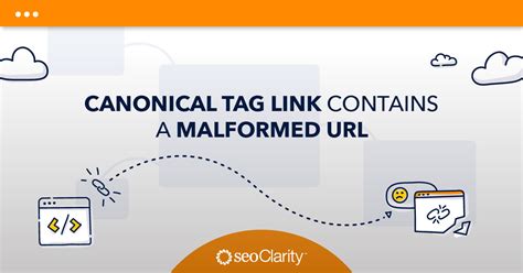 canonical tag link contains a malformed url