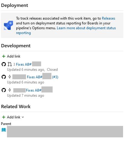Azure Build Pipeline Not Adding Integrated In Build X Link To Work Item Stack Overflow