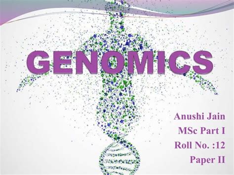 Genomics Pptx