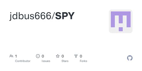 Github Jdbus666spy