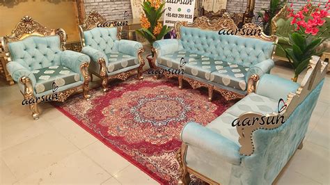 7 Seater Sofa Set In Royal Finish Aarsun
